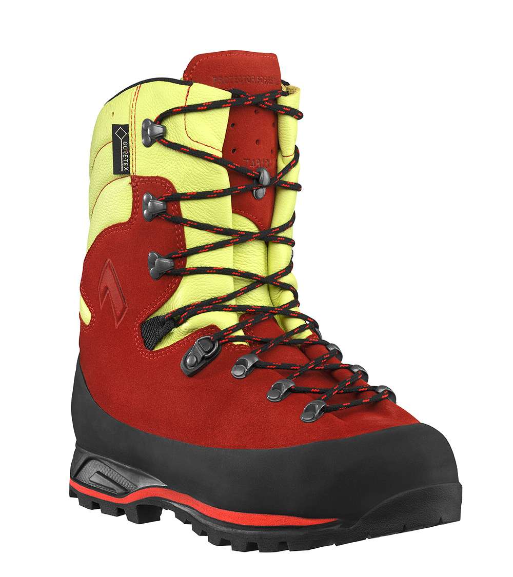 HAIX PROTECTOR Forest 2.0 red/yellow | Schnittschutzschuhe | Forst | AX ...